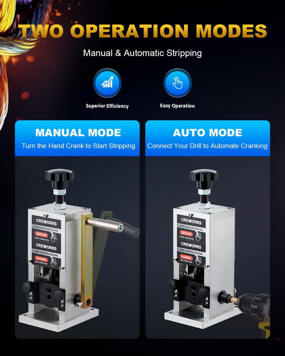Manual Wire Stripper Machine, 0.06"-1" Wire Stripping Machine, Wire ...