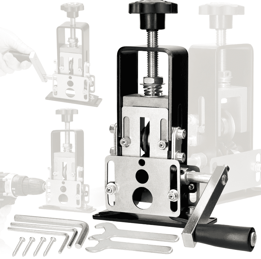 Manual Wire Stripping Machine Drill Powered Hand Crank Wire Stripper Tool 1-20MM - Walmart.com