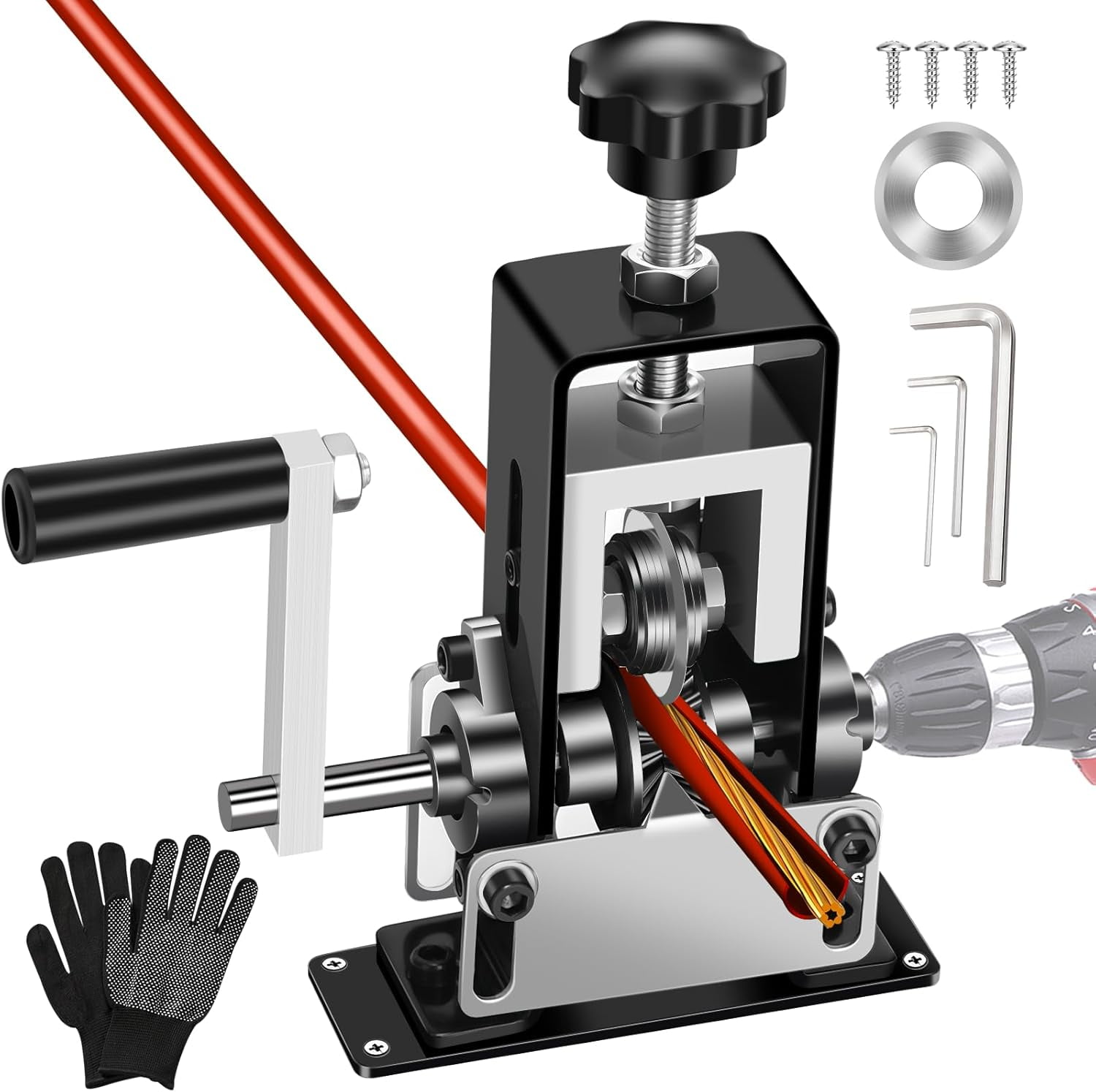 Manual Wire Stripping Machine, Gauge Wire 0.06"-1", Scrapping Copper ...