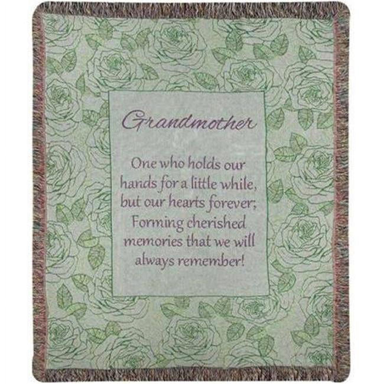 Manual Woodworkers & Weavers 50 x 60 in. Grandmother Holds Our Hands ...