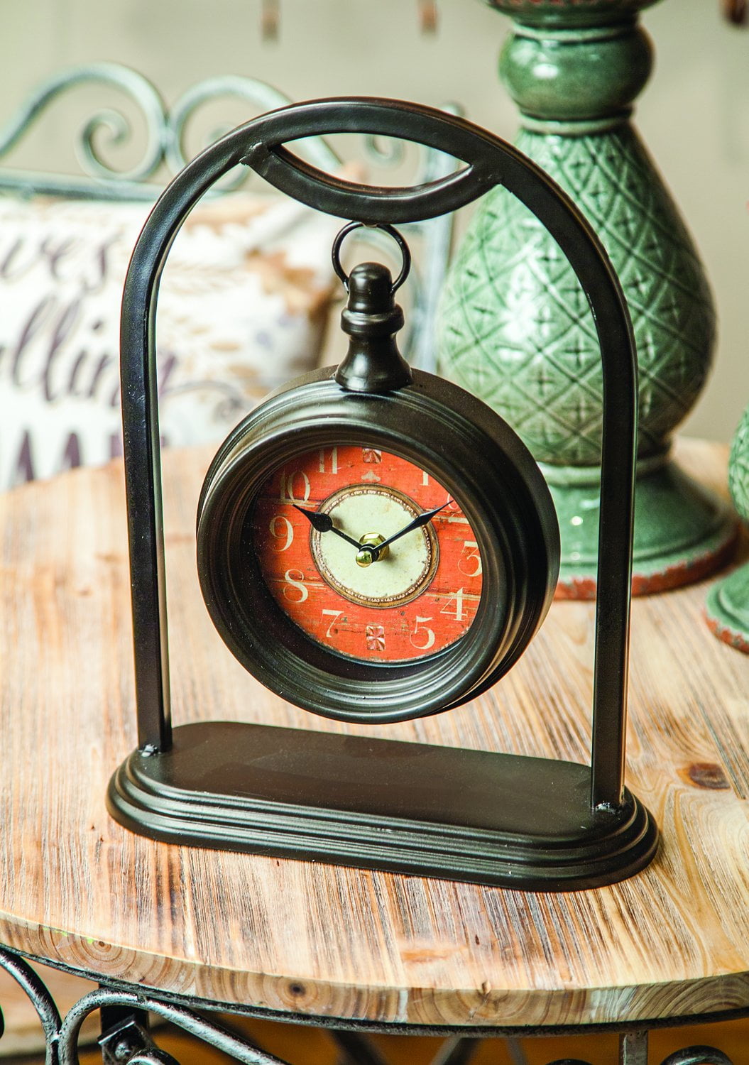 MW Pendulum Table Clock 9.75X4X12.5 - Walmart.com