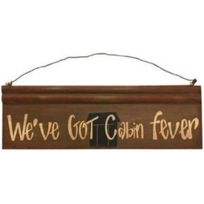 Manual Woodworkers & Weavers IMWSCF 16 x 5.5 in. We Got Cabin Fever ...
