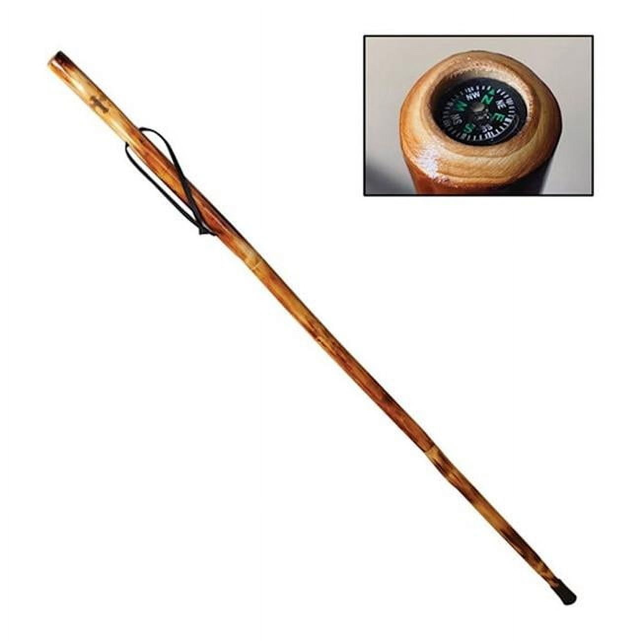 Take A Hike Walking Stick With Cross - Walmart.com