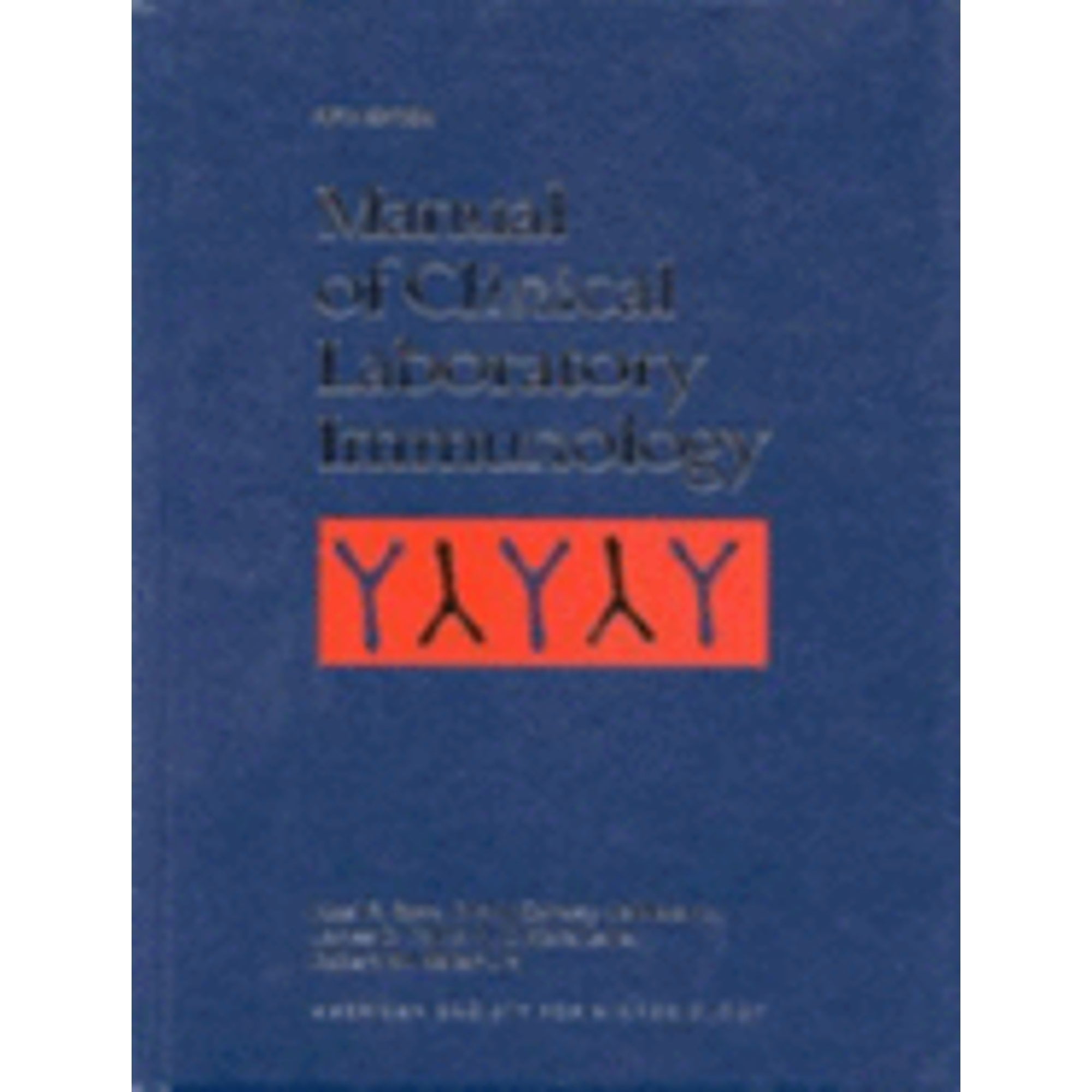 Pre-Owned Manual of Clinical Laboratory Immunology (Hardcover ...