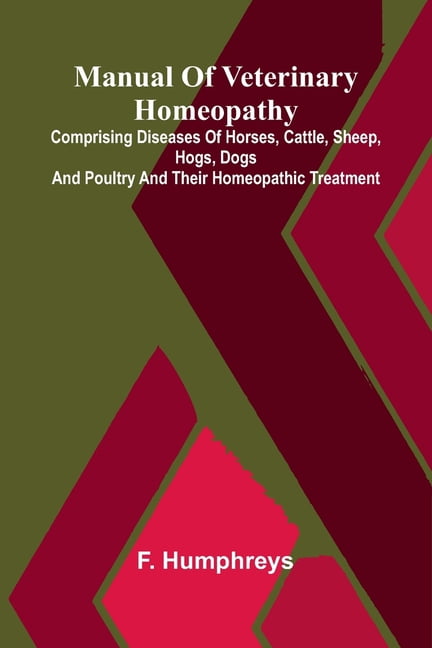 Manual of veterinary homeopathy: comprising diseases of horses, cattle ...