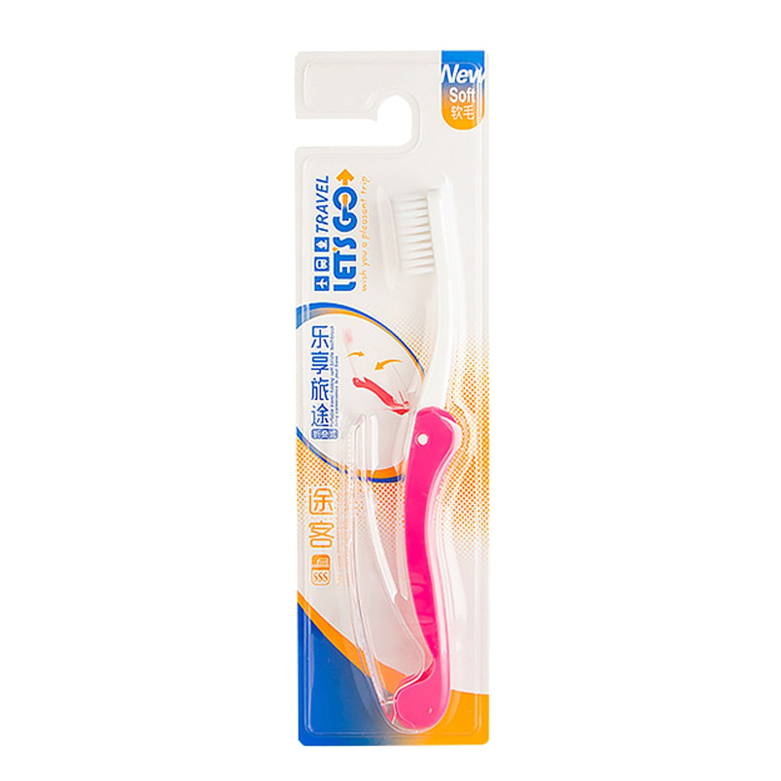 ManualToothbrushes, Travel Toothbrushes Medium Mini Toothbrush With ...