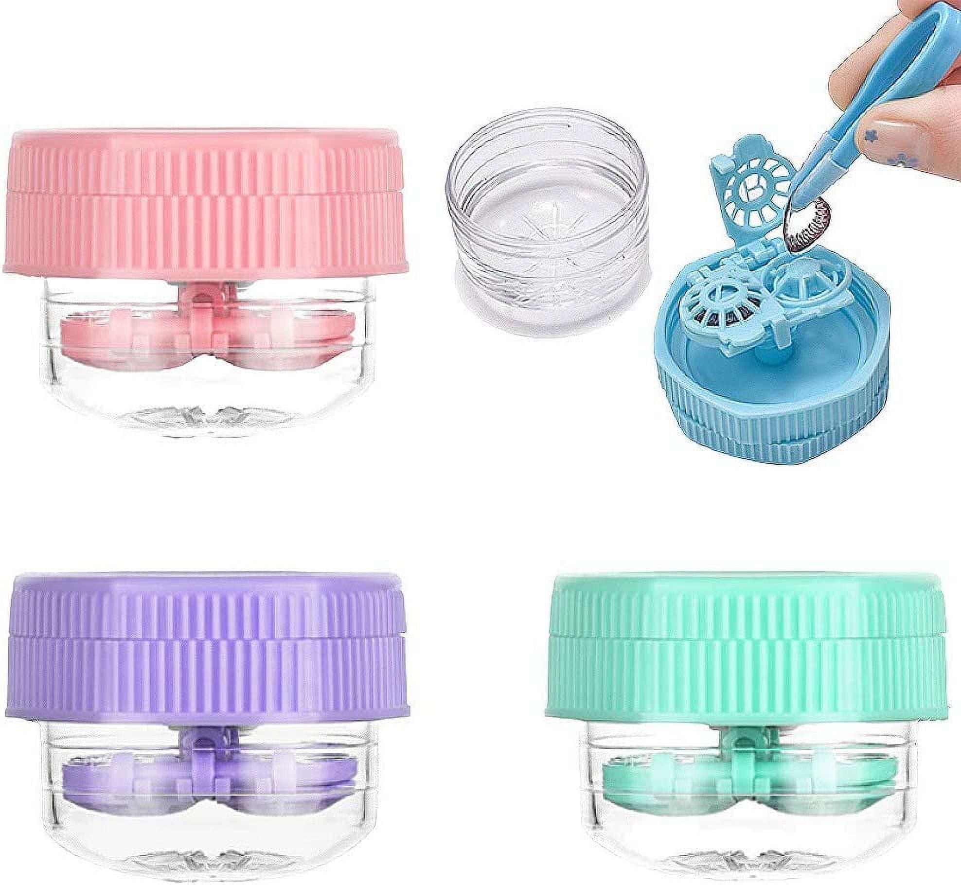 Manually Contact Lens Cleaner Washer,Portable Contact Lens Cleaning ...