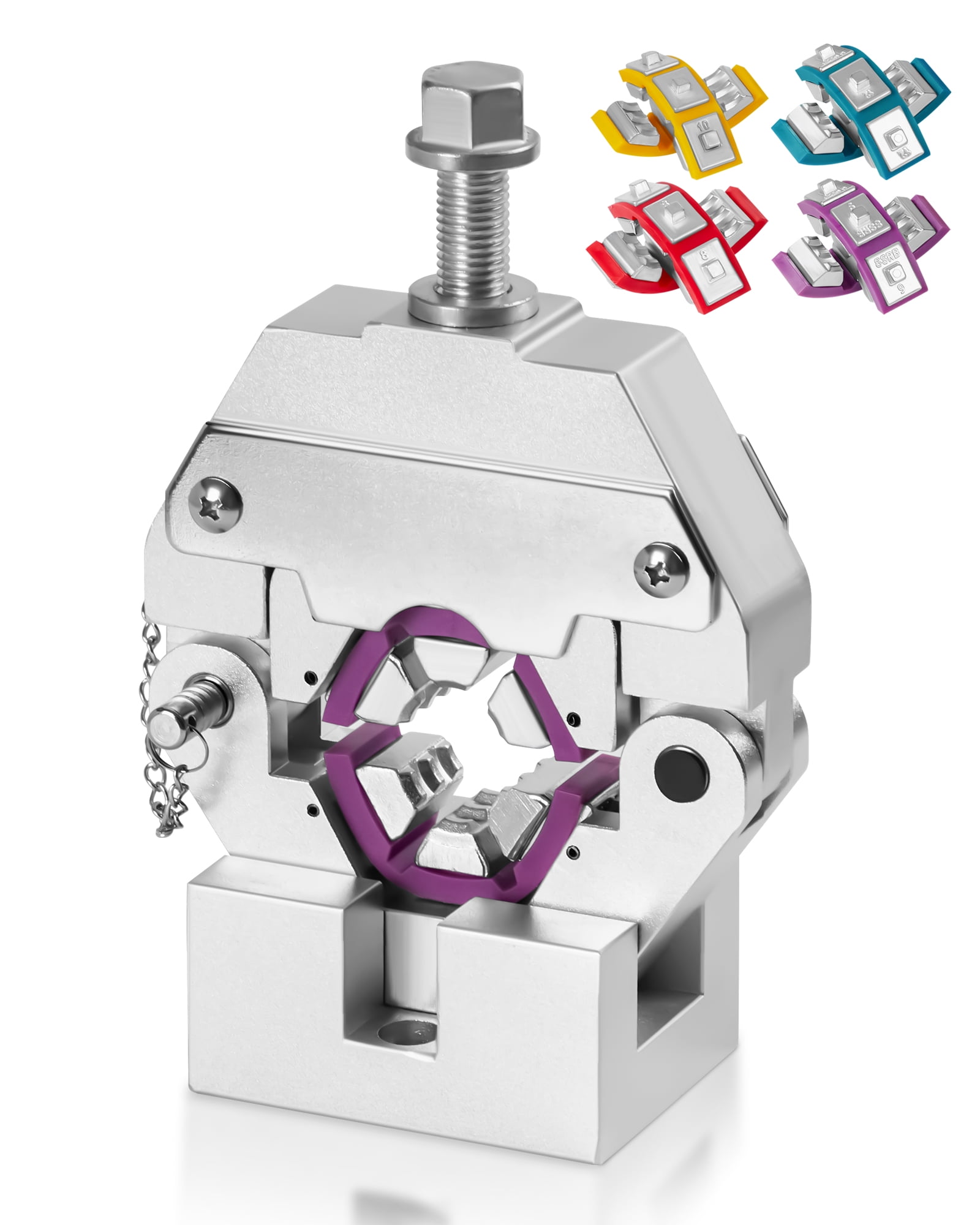 ManuallyHose Crimper Kit with 4 Die Set, for Car Air Conditioning ...