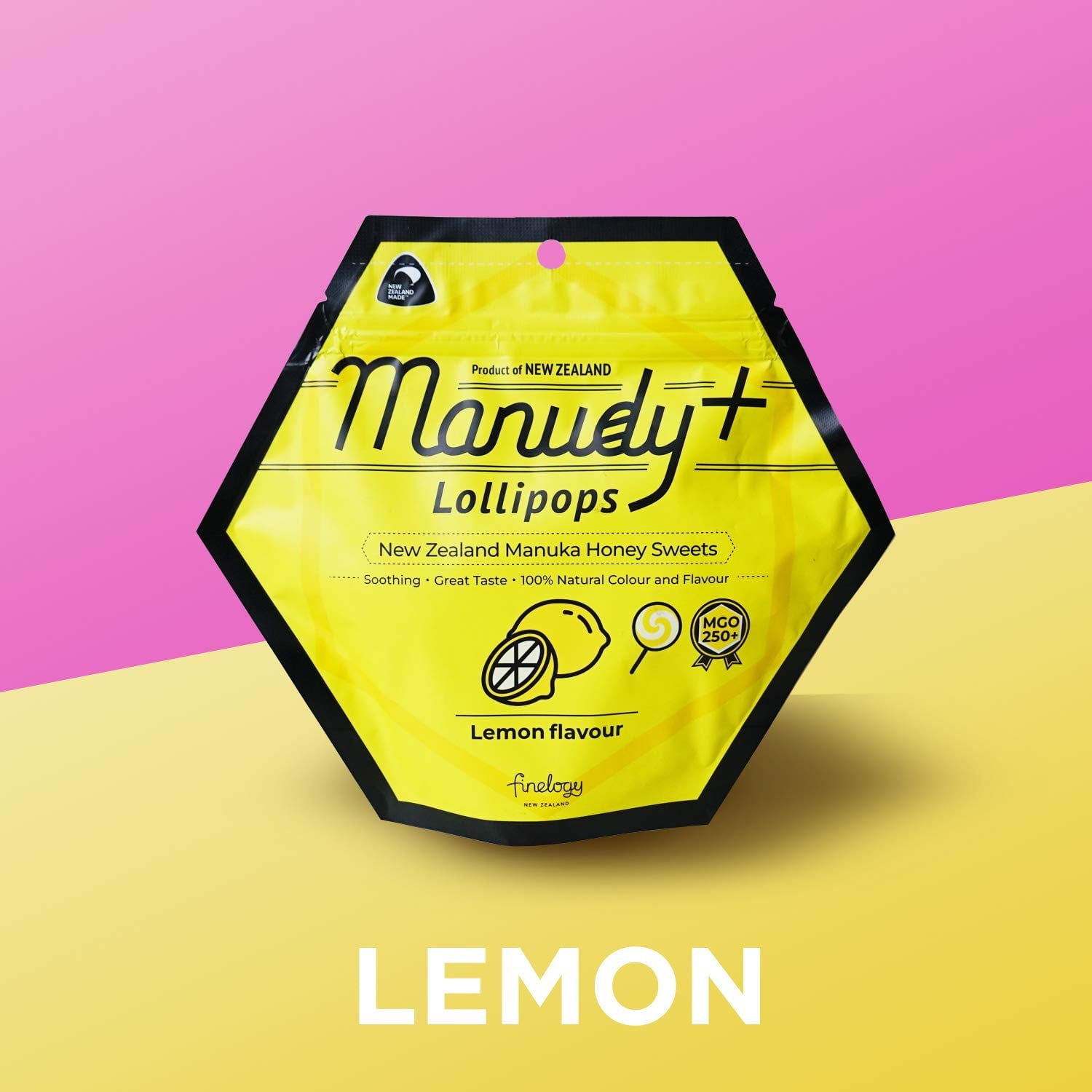 Manudy+ New Zealand Manuka Honey Sweets Lollipops MGO250+ Natural ...