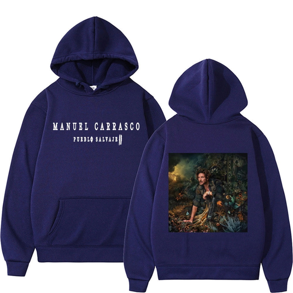Manuel Carrasco Pueblo Salvaje Tour 2025 Merch Unisex Oversized Fleece ...