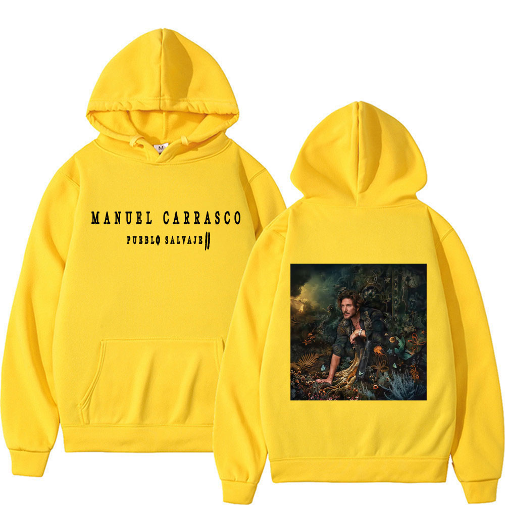 Manuel Carrasco Pueblo Salvaje Tour 2025 Merch Unisex Oversized Fleece ...