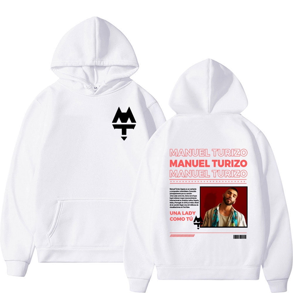 Manuel Turizo 201 Album Tour 2025 Inspired Fleece Lined Hoodie - Unisex ...