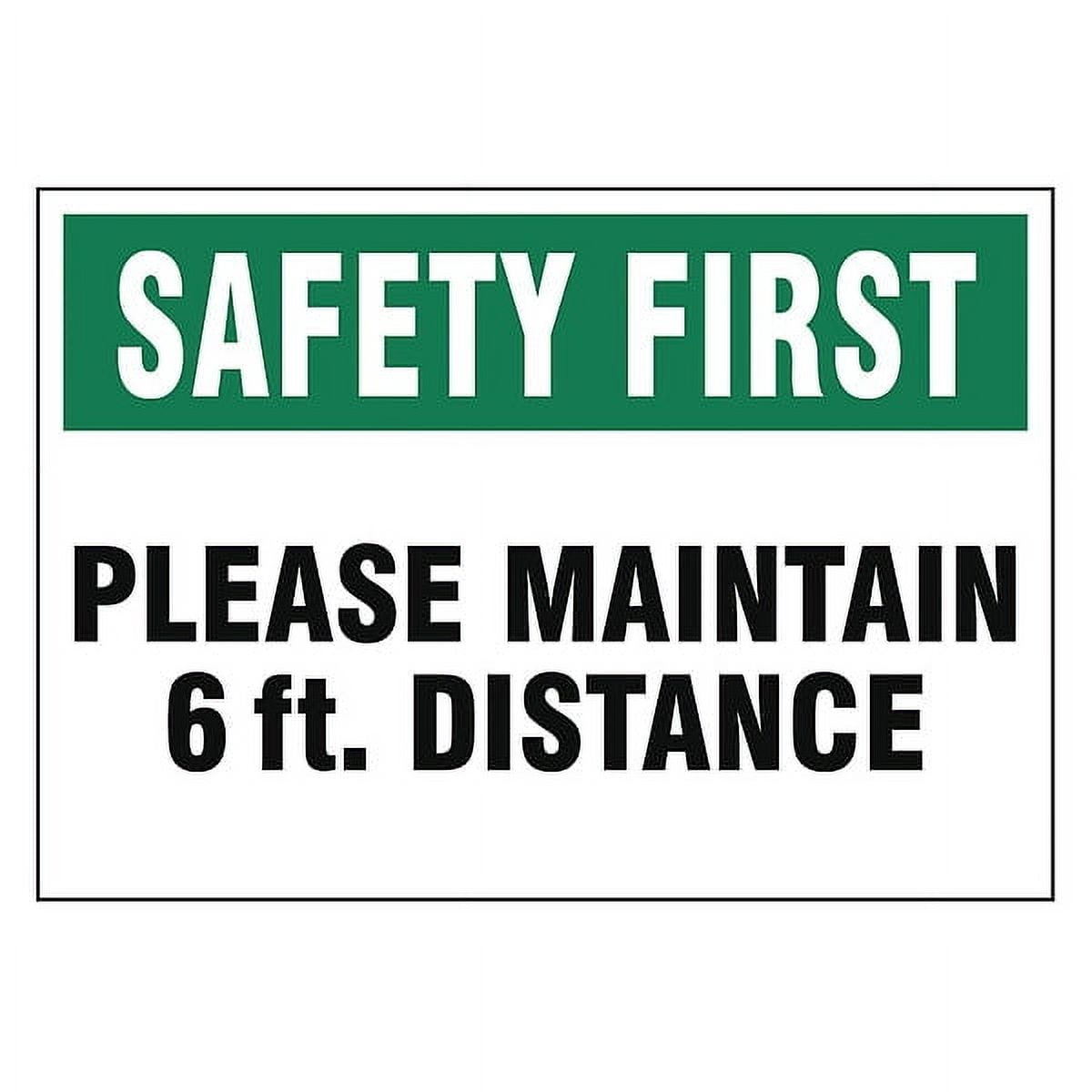 Manufacturer Varies Adhesive Safety Sign S506-710-V - Walmart.com
