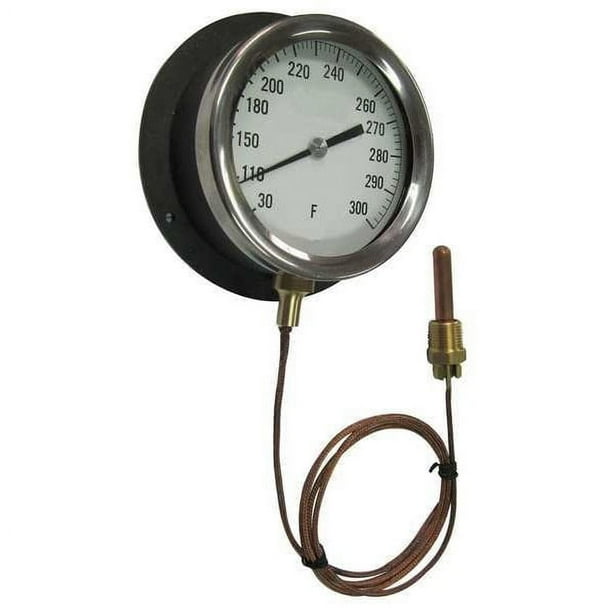 Manufacturer Varies Analog Panel Mt Thermometer,30 to 300F 12U662 ...