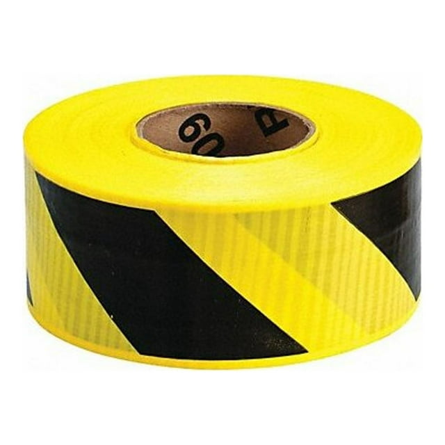 Manufacturer Varies Barricade Tape,Black/Yellw,500 ft L,3 in 91104 - Walmart.com