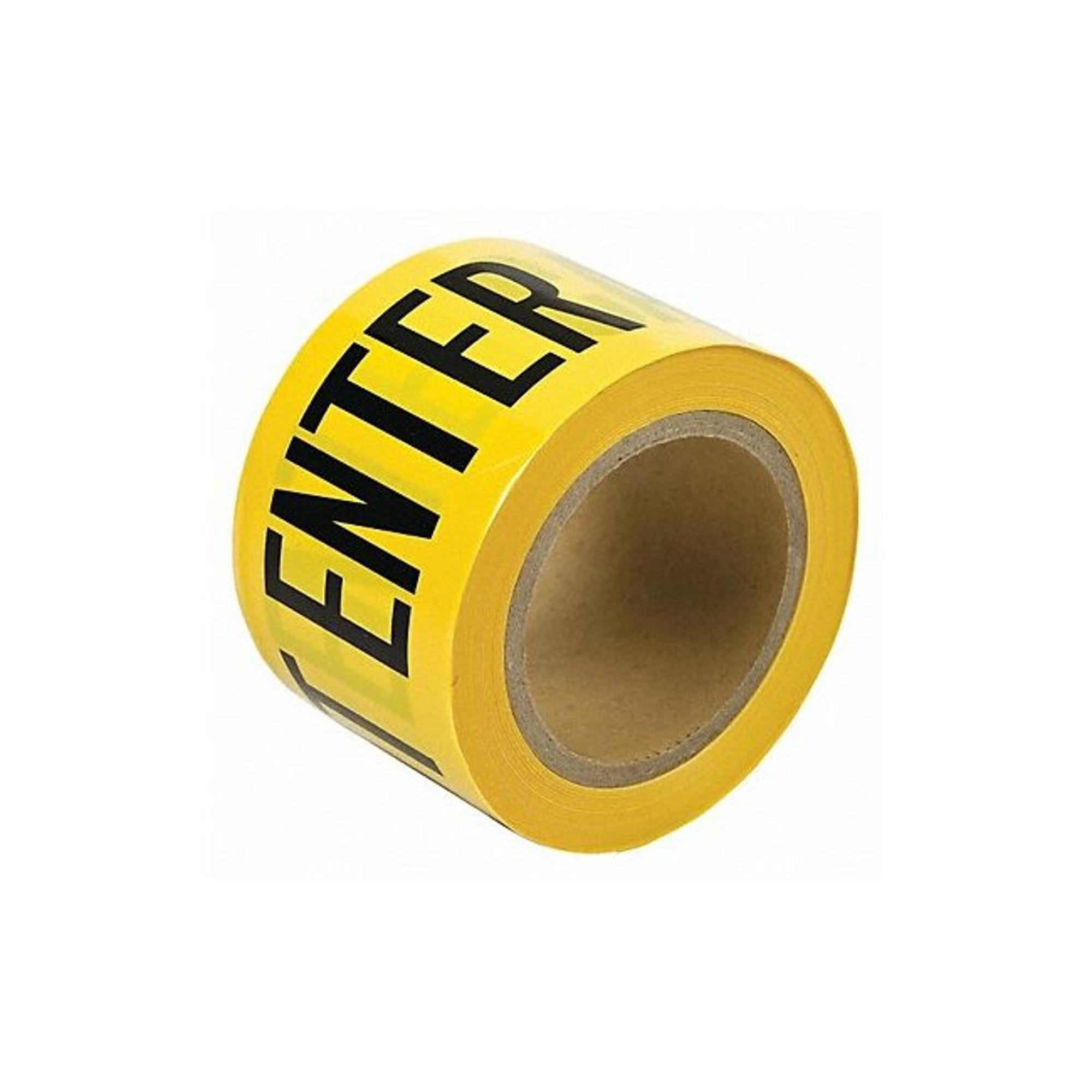 Manufacturer Varies Barricade Tape, Yellow, 200 ft L, 3 in 91224 - Walmart.com