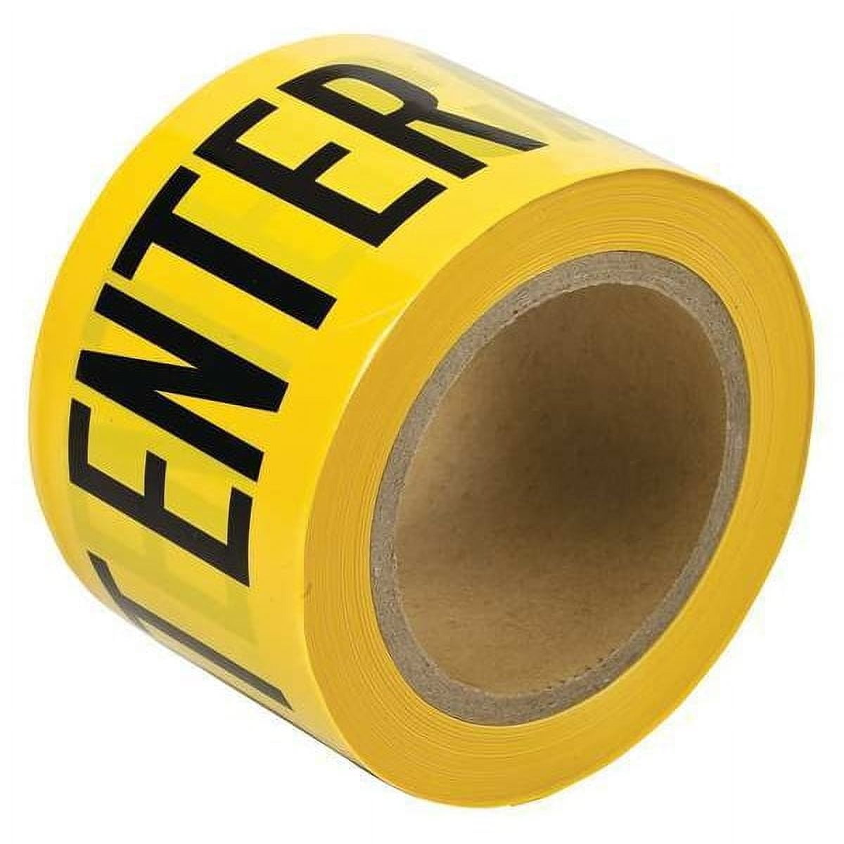Manufacturer Varies Barricade Tape, Yellow, 200 ft L, 3 in 91224 - Walmart.com