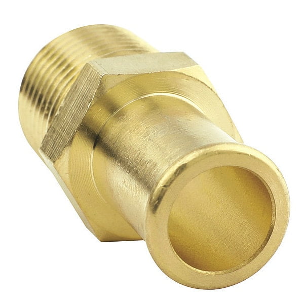 Manufacturer Varies Beaded Fitting,Brass,1/2"NPTx5/8"Barb 6AFJ3 ...