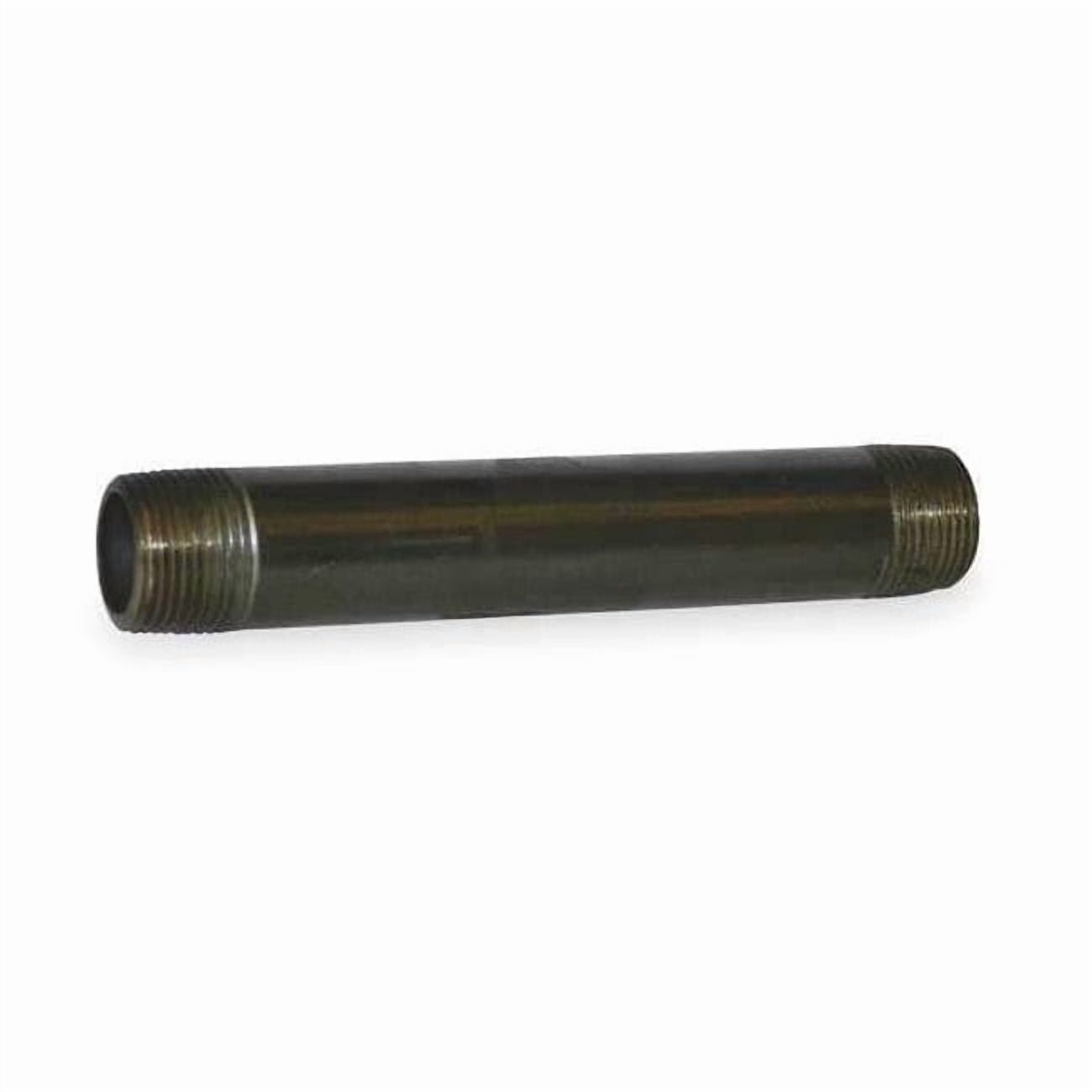 1" MNPT x 4 ft. TBE Black Pipe Sch 80 90621 - Walmart.com