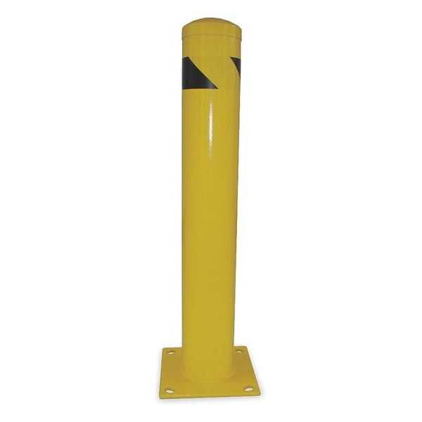 Manufacturer Varies Bollard ,42 in H,Yellow ,Carbon Steel 1GUD8 ...