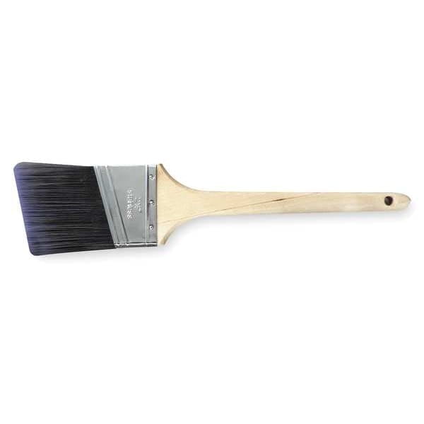 Manufacturer Varies Brush,2.5",Angle Sash,Polyester,2 3/4"L 1XRL4 ...