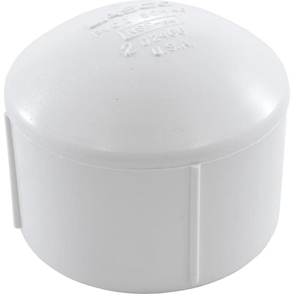 Manufacturer Varies PVC Cap, FNPT, 3 in Pipe Size 448030 - Walmart.com