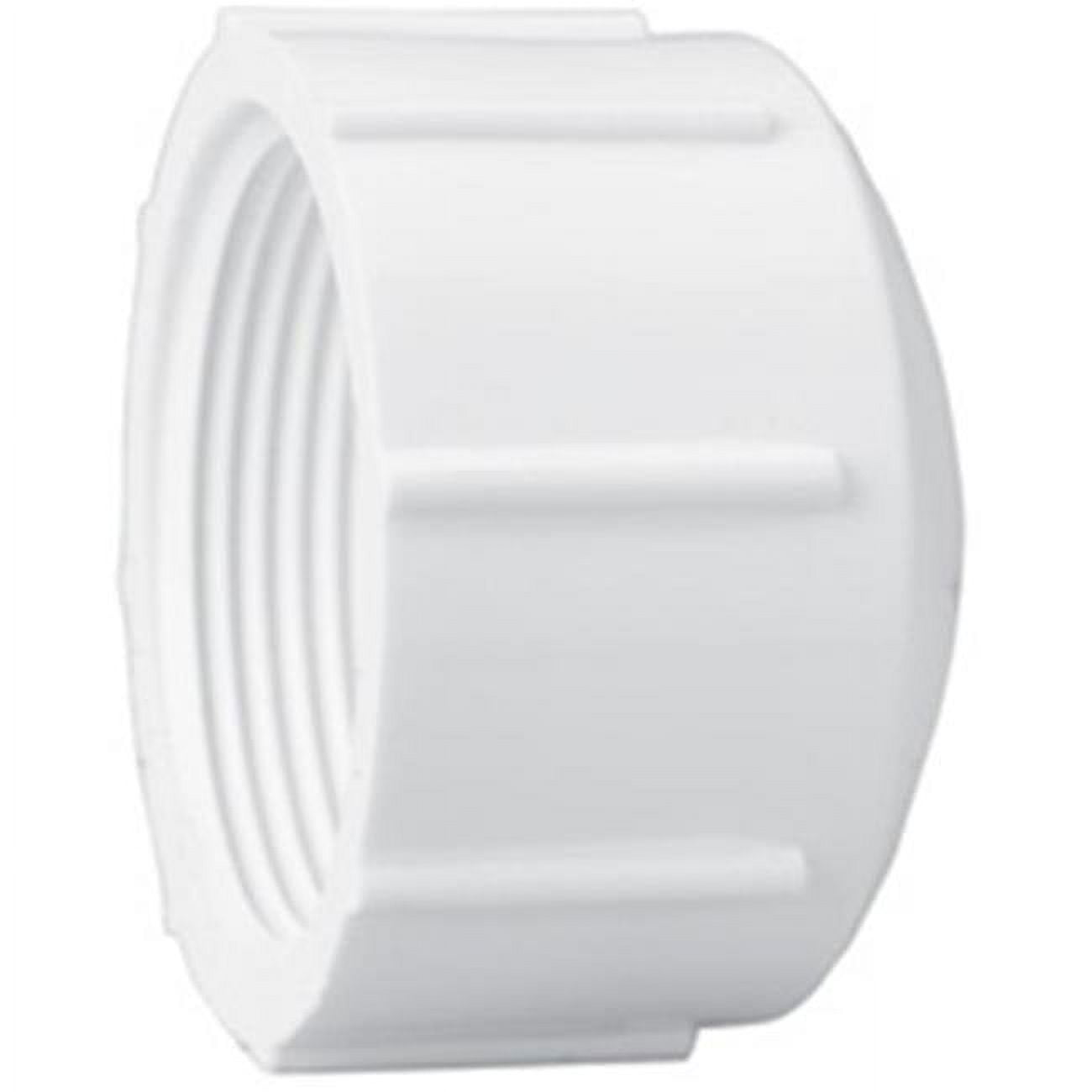 Manufacturer Varies PVC Cap, FNPT, 4 in Pipe Size 448040 - Walmart.com