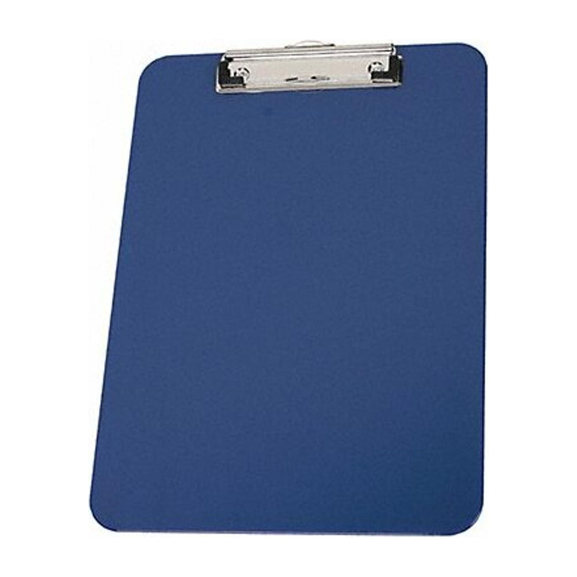 Manufacturer Varies 8-1/2" x 11" Plastic Clipboard, Royal Blue 2LJX8 ...