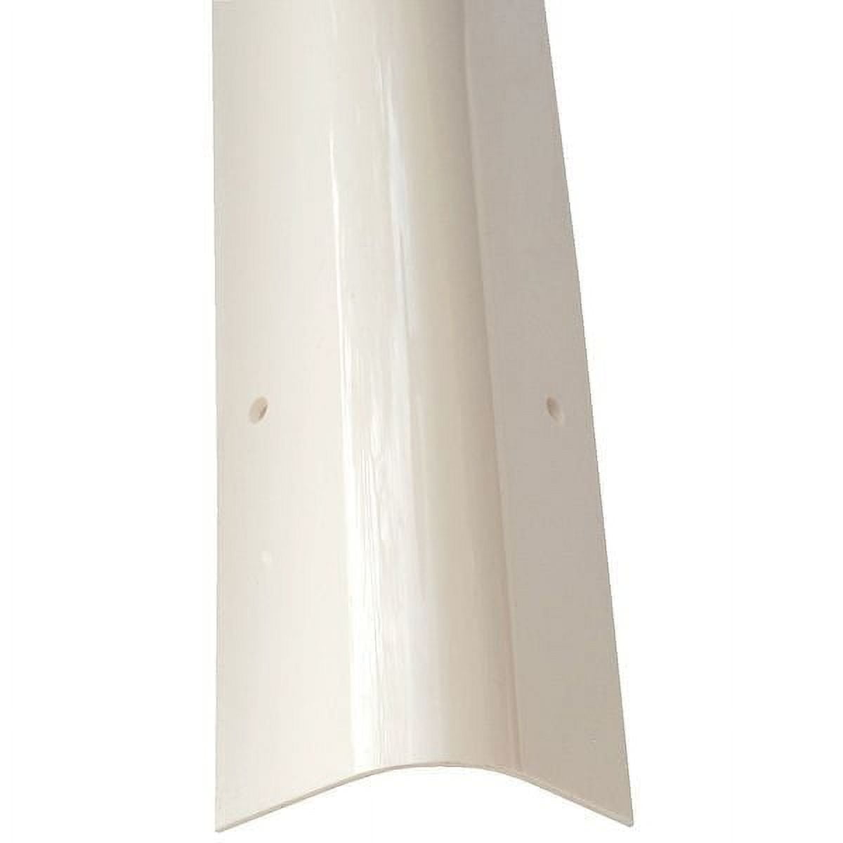 Manufacturer Varies Corner Guard, White, Smooth, PVC, 4 ft H PVC-48R-WH ...