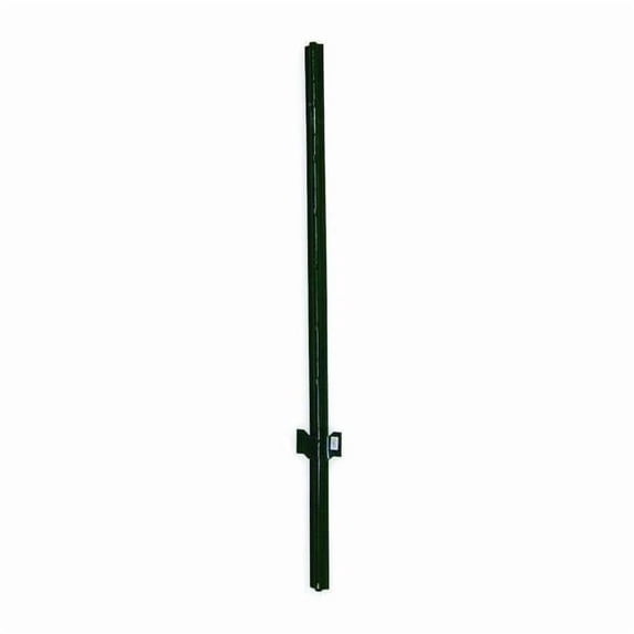 ZORO SELECT Steel U-Channel Fence Post, 72 In. Green, 4LVG6 - Walmart.com
