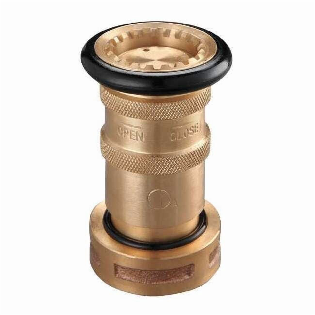 Manufacturer Varies Fire Hose Nozzle,Twist,Brass 6AKC2 - Walmart.com