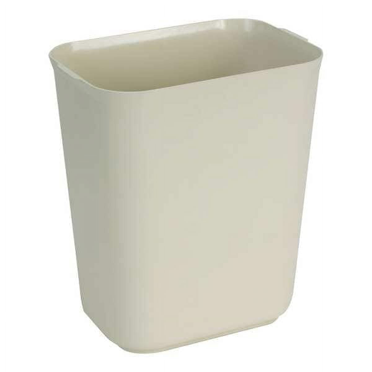 Manufacturer Varies Trash Can, Tan, 7 gal, Fiberglass 4PGL6 - Walmart.com
