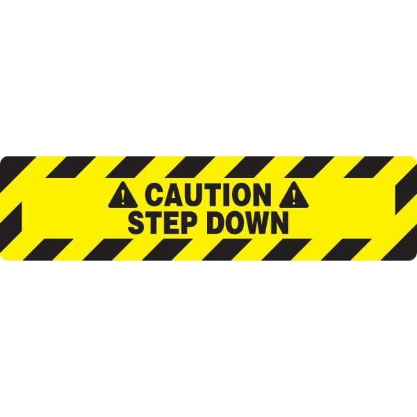 Manufacturer Varies Floor Sign, Black/Yellow, 24 In. x 6 In. 3YRW3 ...