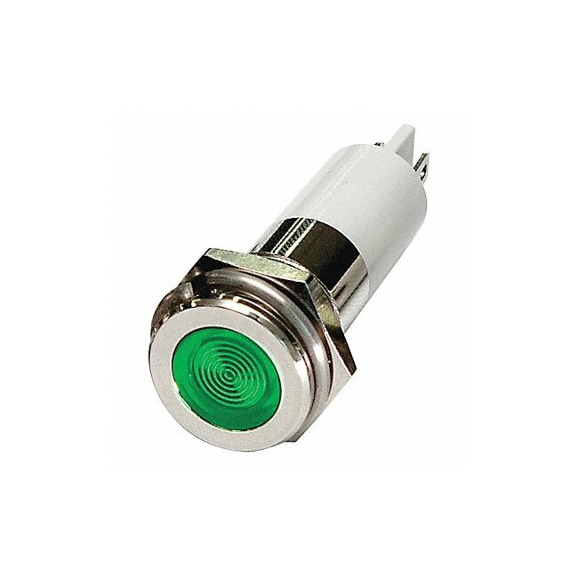 Manufacturer Varies Flush Panel Light, Green, 24 V DC 24M134 - Walmart.com