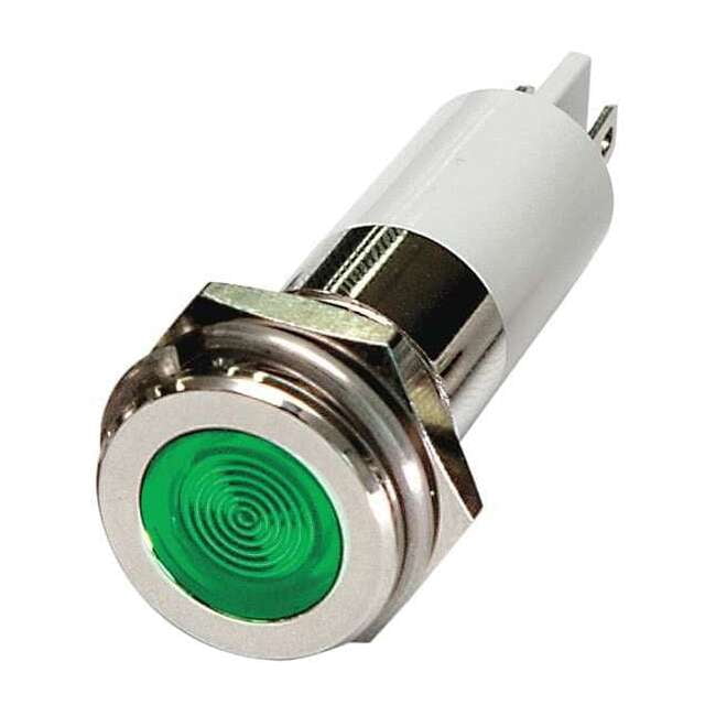 Manufacturer Varies Flat Indicator Light,Green,24VDC 24M134 - Walmart.com