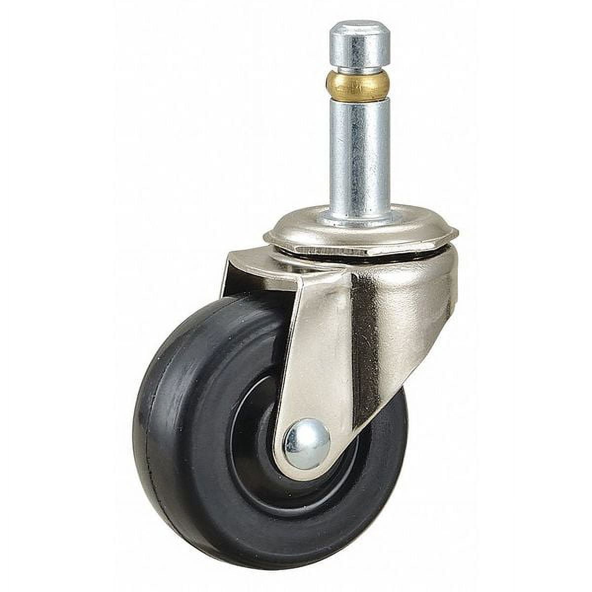 Manufacturer Varies Swivel Stem Caster,Rubber,2 in.,75 lb. 3A787 ...