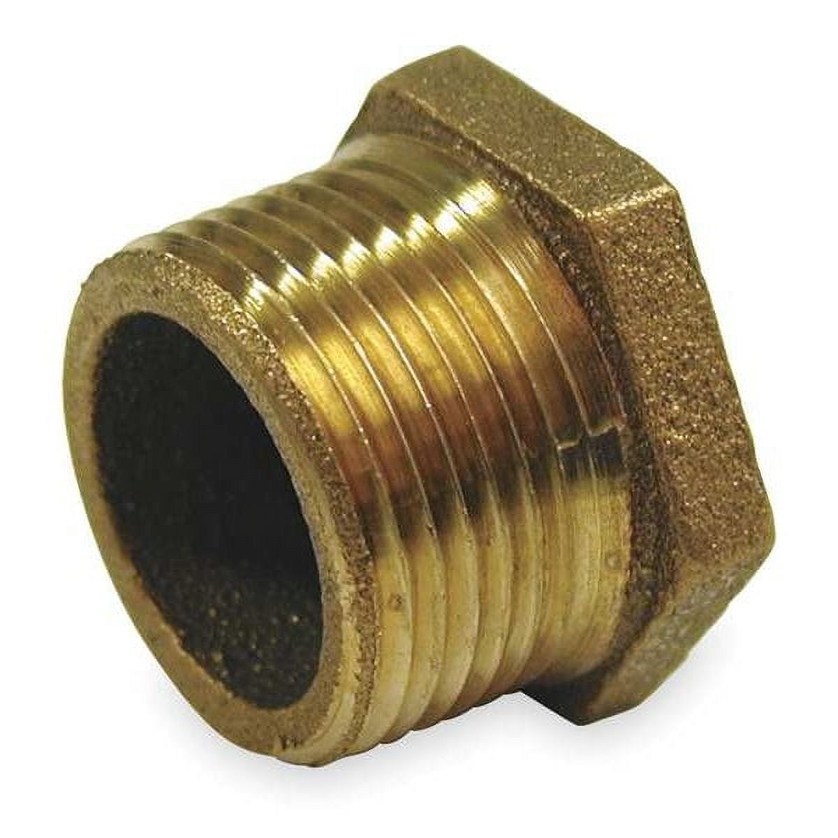 Manufacturer Varies Hex Bushing, Red Brass, 2 x 3/4 in,NPT 1VGA5 ...
