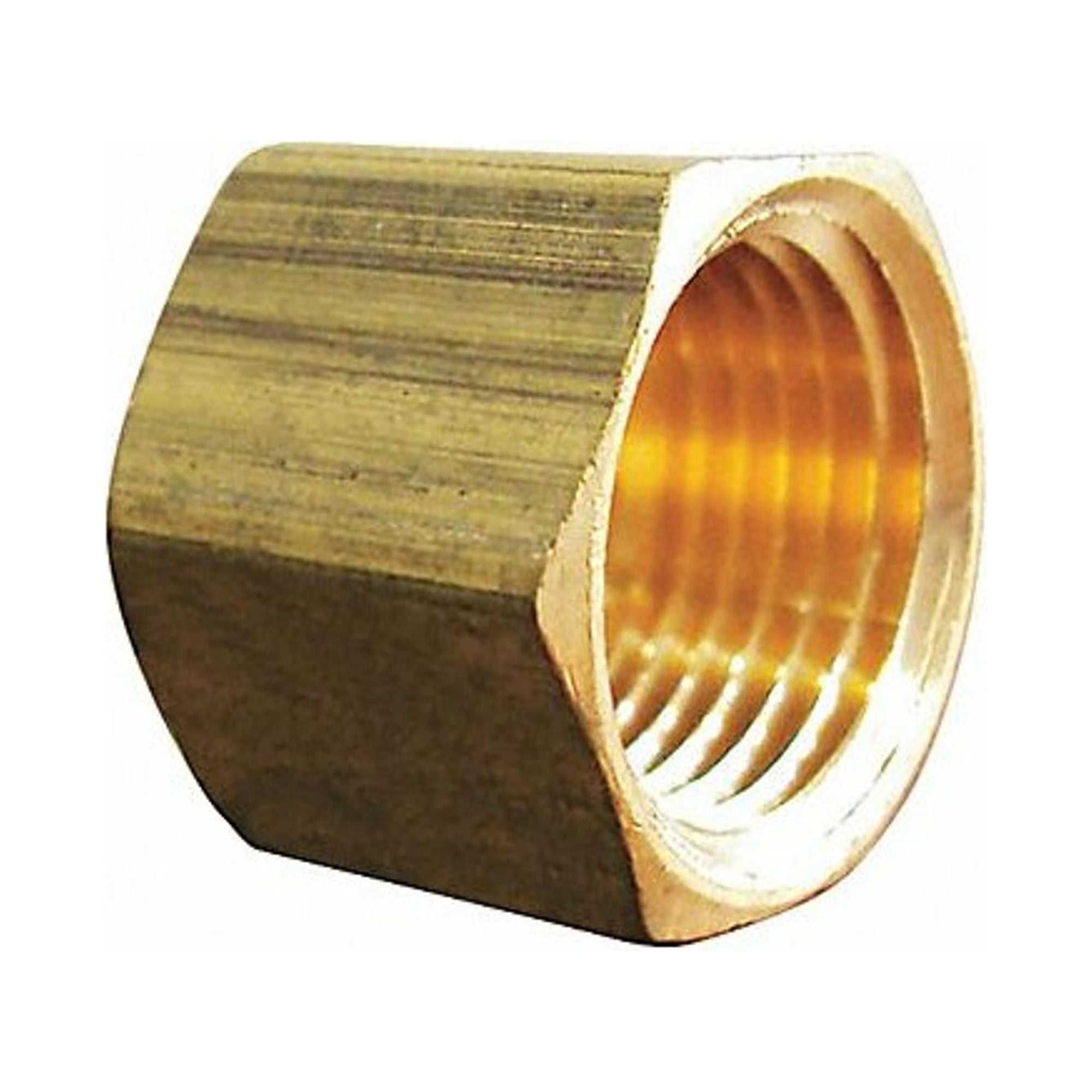Manufacturer Varies Hex Head Cap,Brass,1/2 in Pipe Size,FNPT 6AYZ5 ...