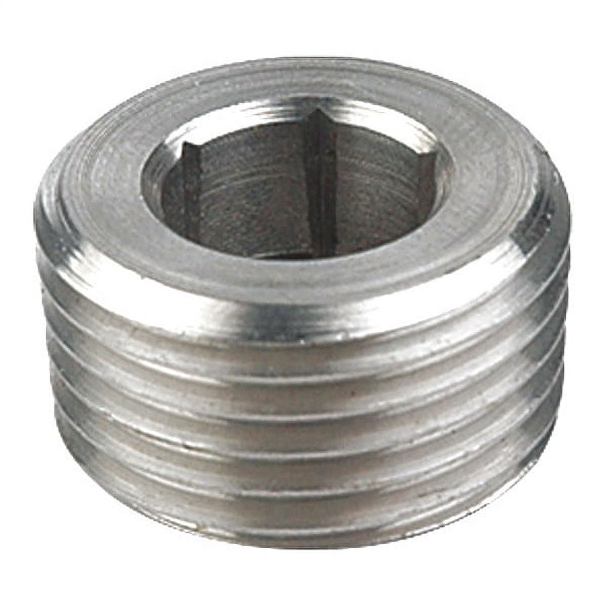 Manufacturer Varies Hex Socket Plug, 304 SS, 1 in, Male NPT 40SP112N010 ...