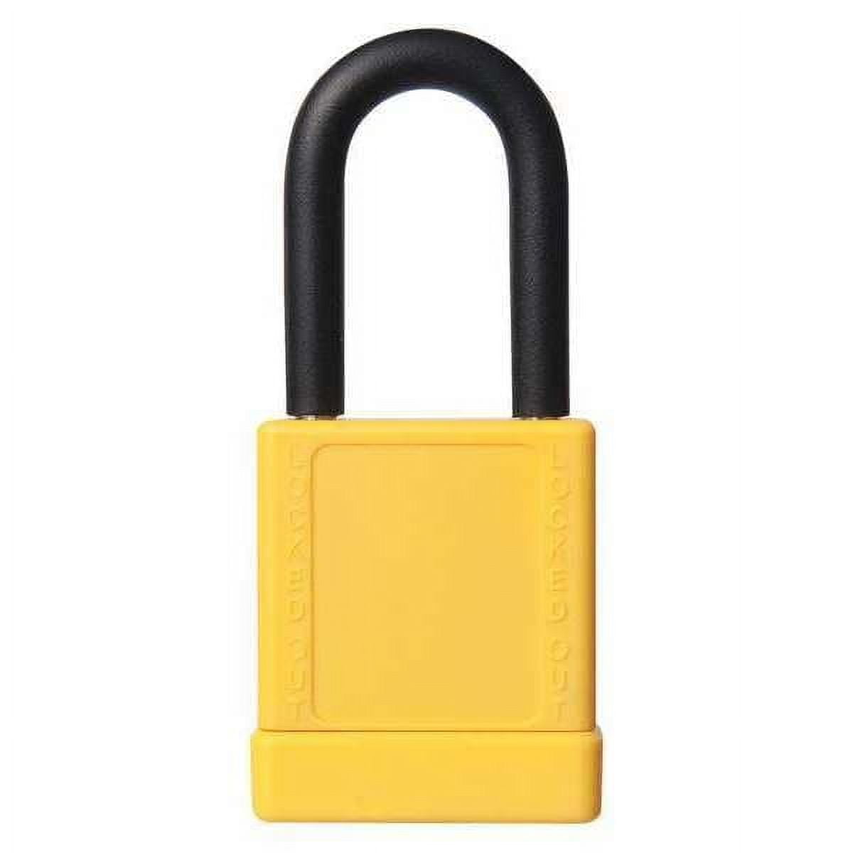 Manufacturer Varies Lockout Padlock,KD,Yellow,2"H,PK6 48JT23 - Walmart.com