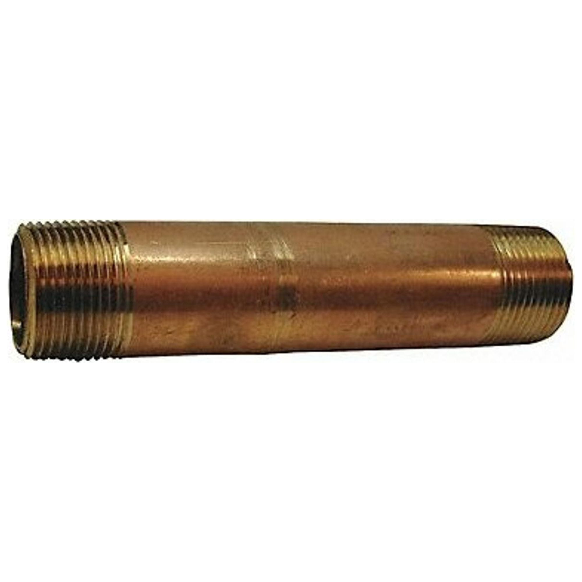 Manufacturer Varies Nipple,Red Brass,1-1/2 x 5",Threaded 467-050 ...