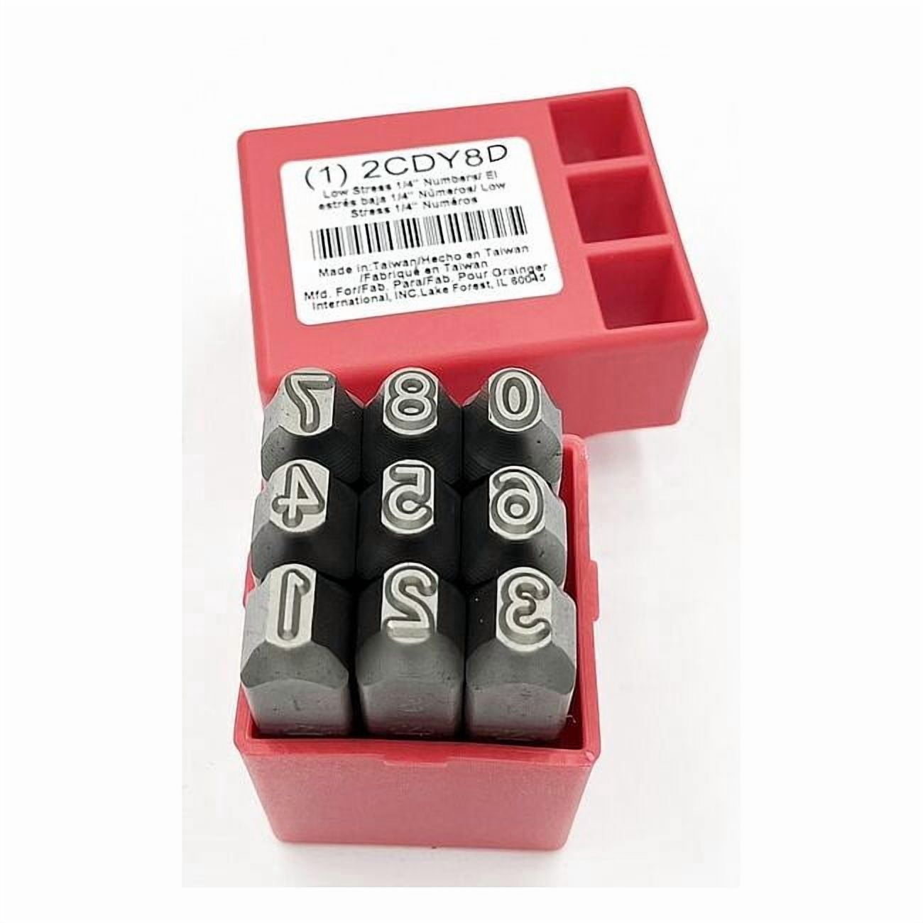 Manufacturer Varies Hand Stamp Kit, Number Set 2CDY8 - Walmart.com