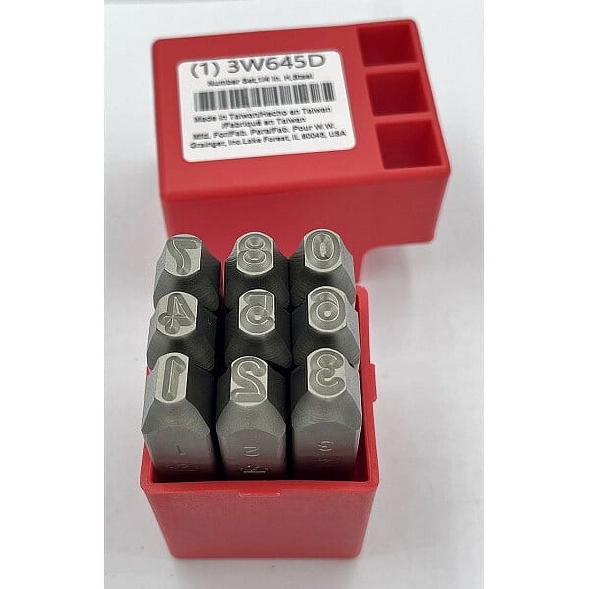 Manufacturer Varies Hand Stamp Kit, Number Set 3W645 - Walmart.com