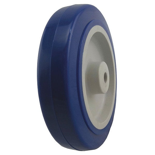 Manufacturer Varies Caster Wheel,4"dia,140 lb,Blue 2RZC3 - Walmart.com