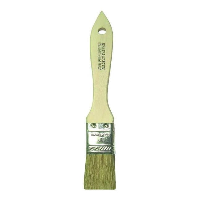 1" Chip Soft, China Hair Bristle, Paint Brush, Unfinished Wood Handle ...