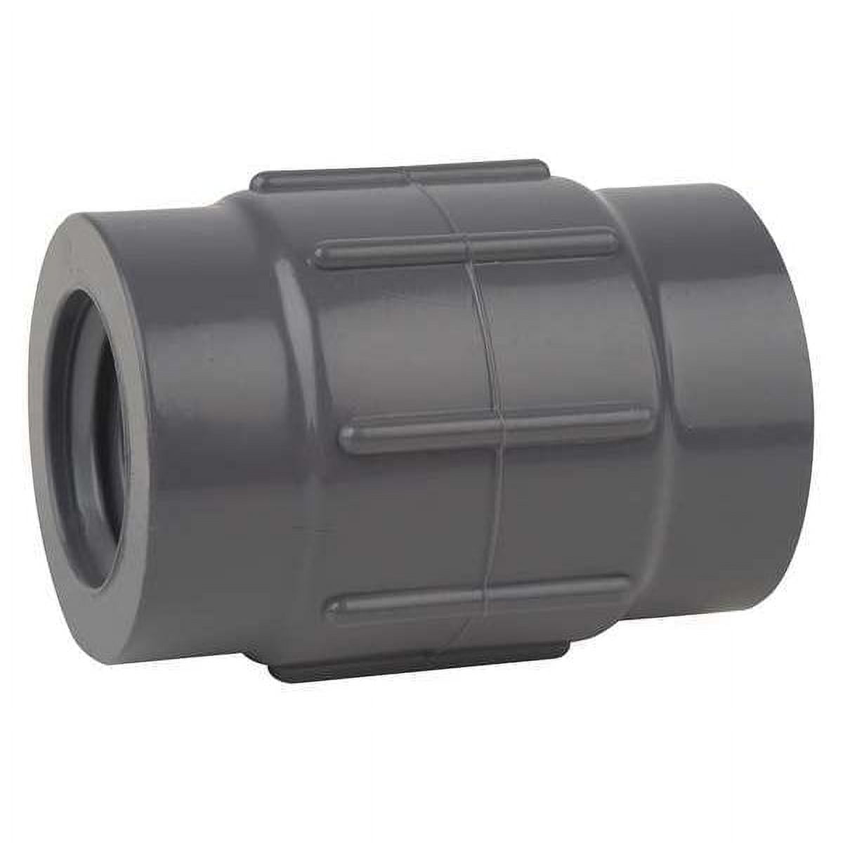 Manufacturer Varies Reducing Coupling, 1/2 x 1/4 in,FNPT,PVC 830-072 ...