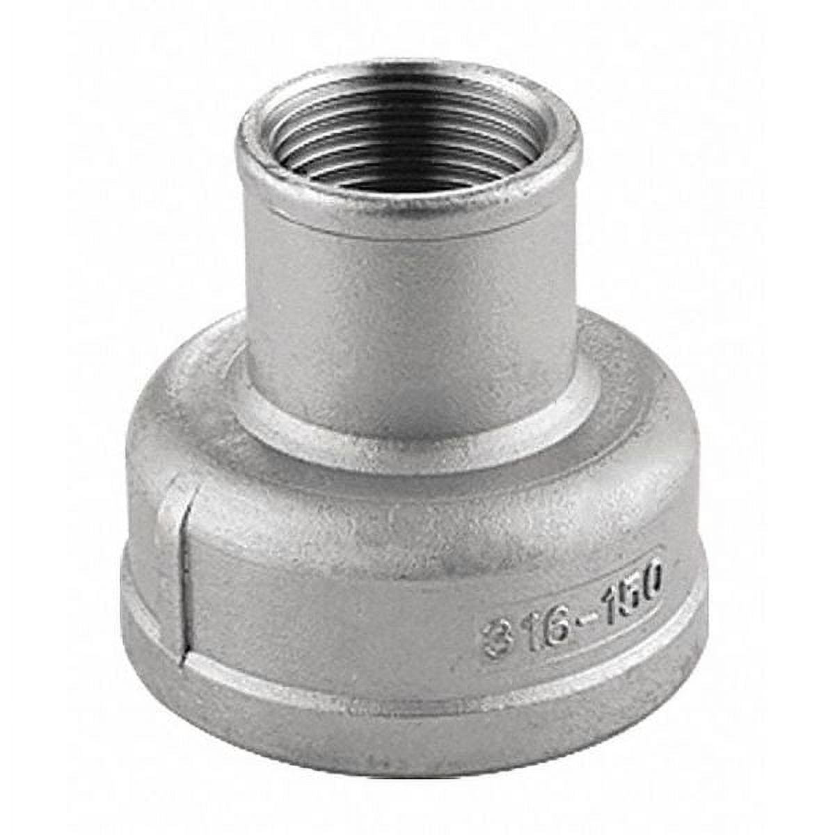 Reducing Coupling, 316 Stainless Steel, 3/4 in x 1/4 in FNPT, Class 150 ...