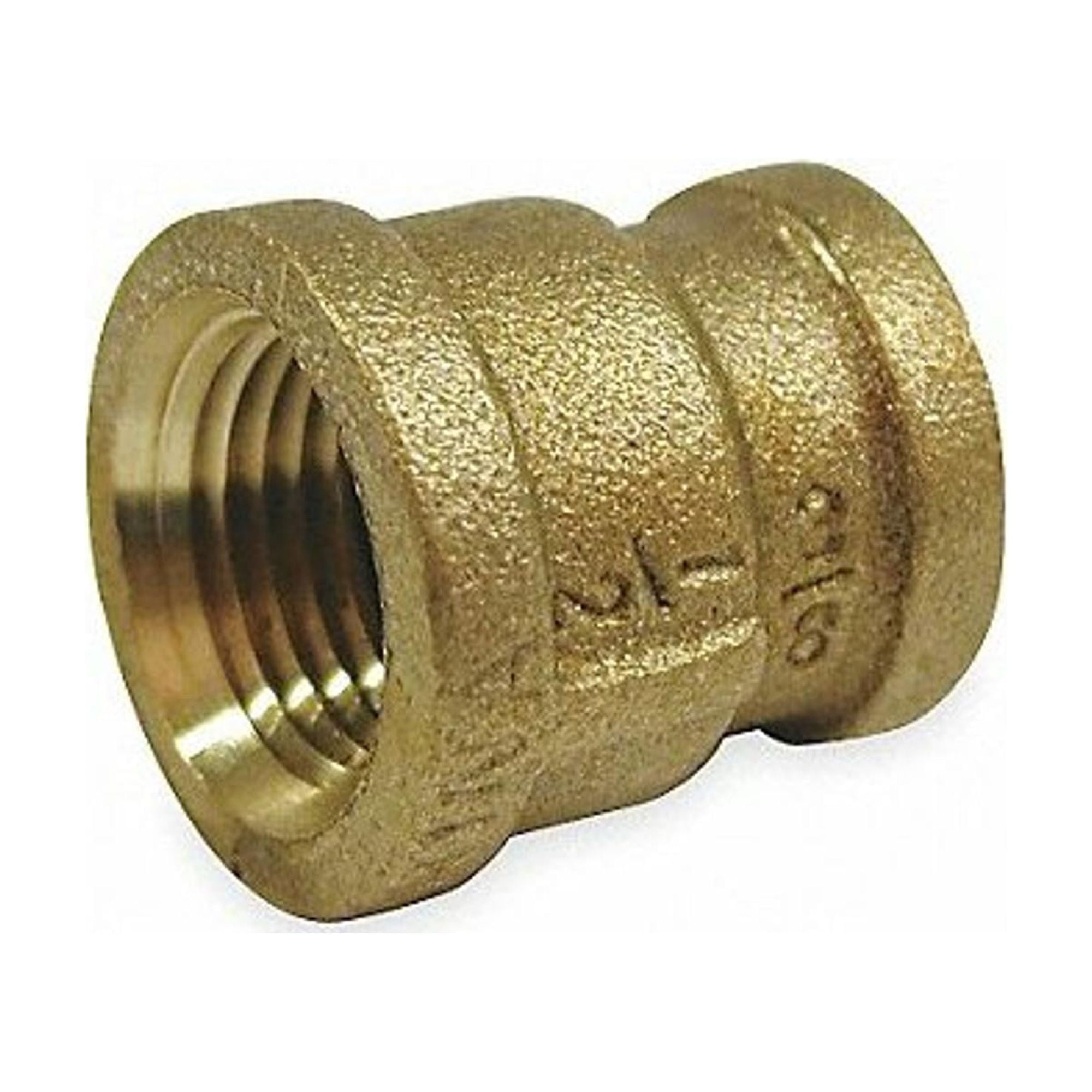 Manufacturer Varies Reducing Coupling,Red Brass,1/2 x 1/4 in 1VGC9 ...