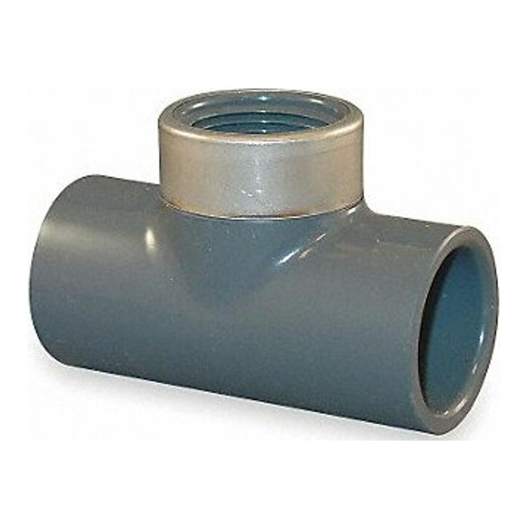 Manufacturer Varies Reducing Tee,1/2 x 1/4 x 1/2 in, PVC 802-072SR ...
