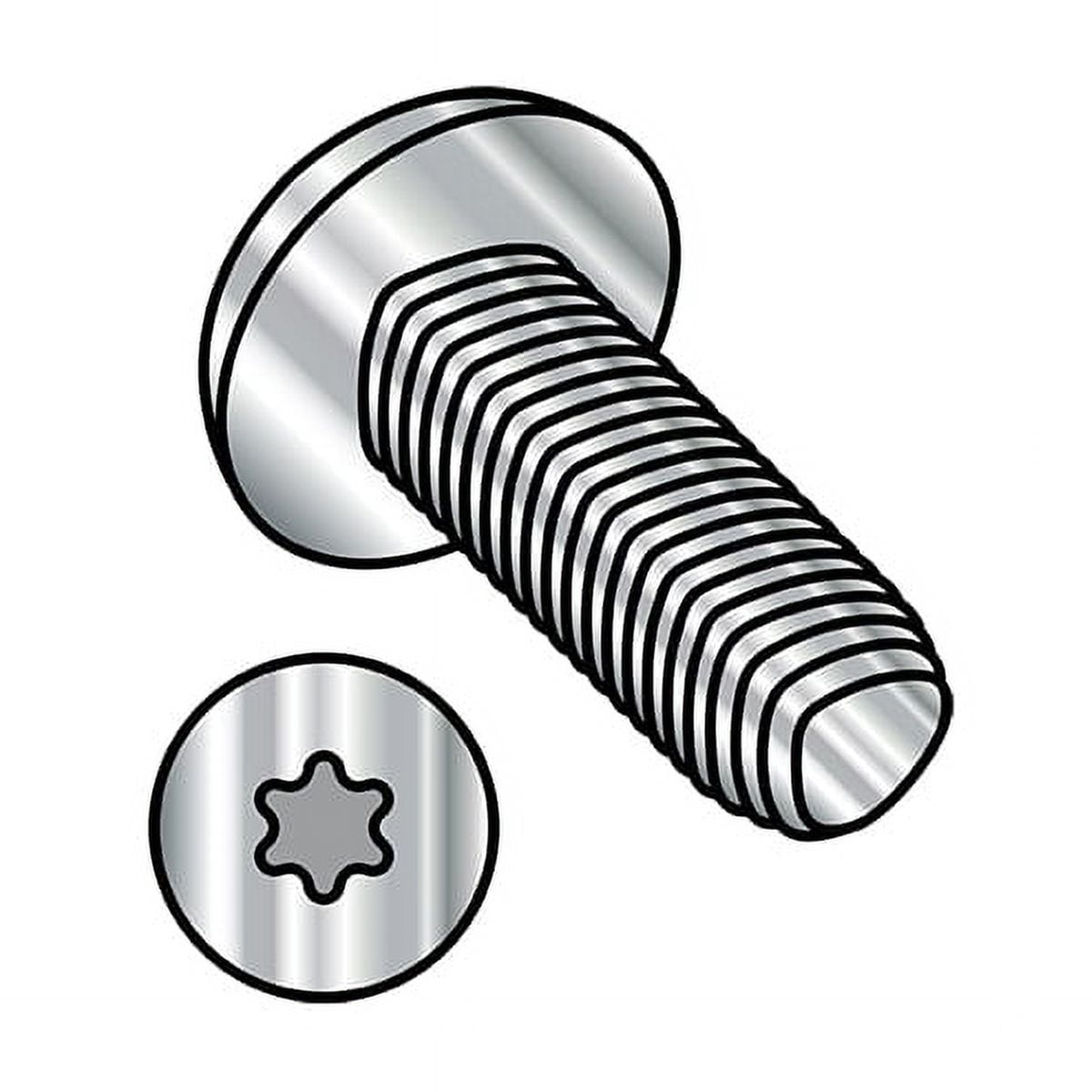 Manufacturer Varies Screws,8-32X1/4 6 LOBE PAN TAPT,PK5000 0804RTP188 ...